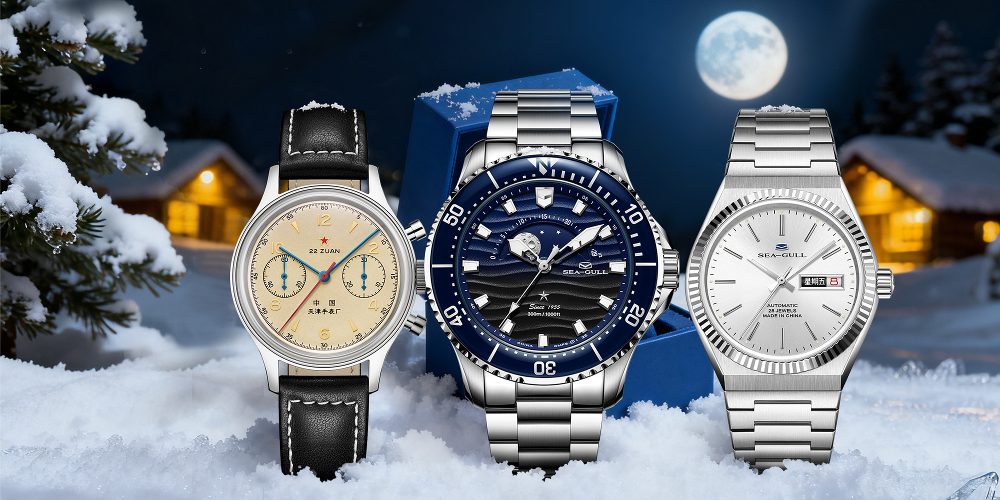 SEA-GULL Watch Official Website | Shop Seagull 1963 Chronograph Online