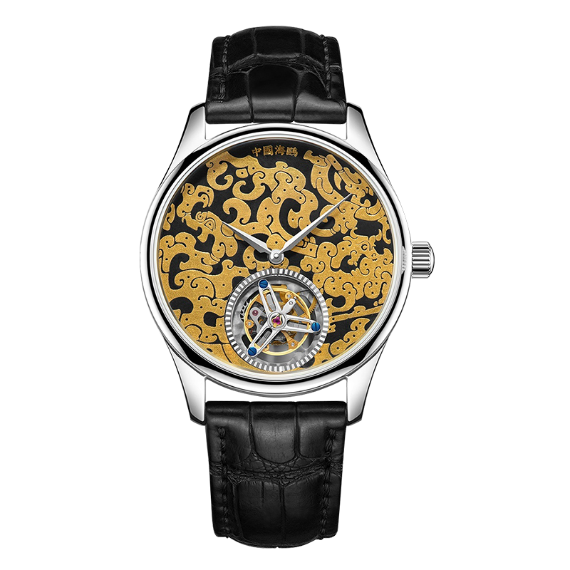 Seagull Panloong 24K Gold Tourbillon Limited Edition Men's Mechanical ...