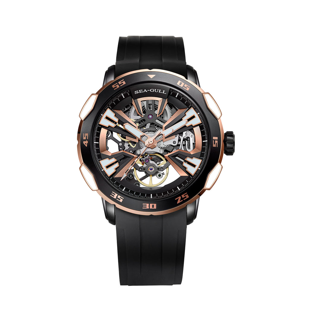Seagull Edge Series 2022 MUSE Design Gold Award Luminous Skeleton Dial ...