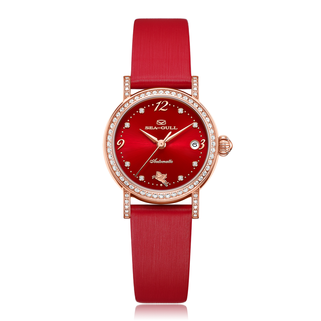 Seagull Year Of Horse Special Edition | Diamond-set Lady Dress Watch 27mm